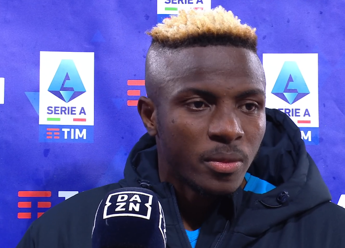Osimhen dopo Napoli Juventus: "Felice di questa squadra, serata ...