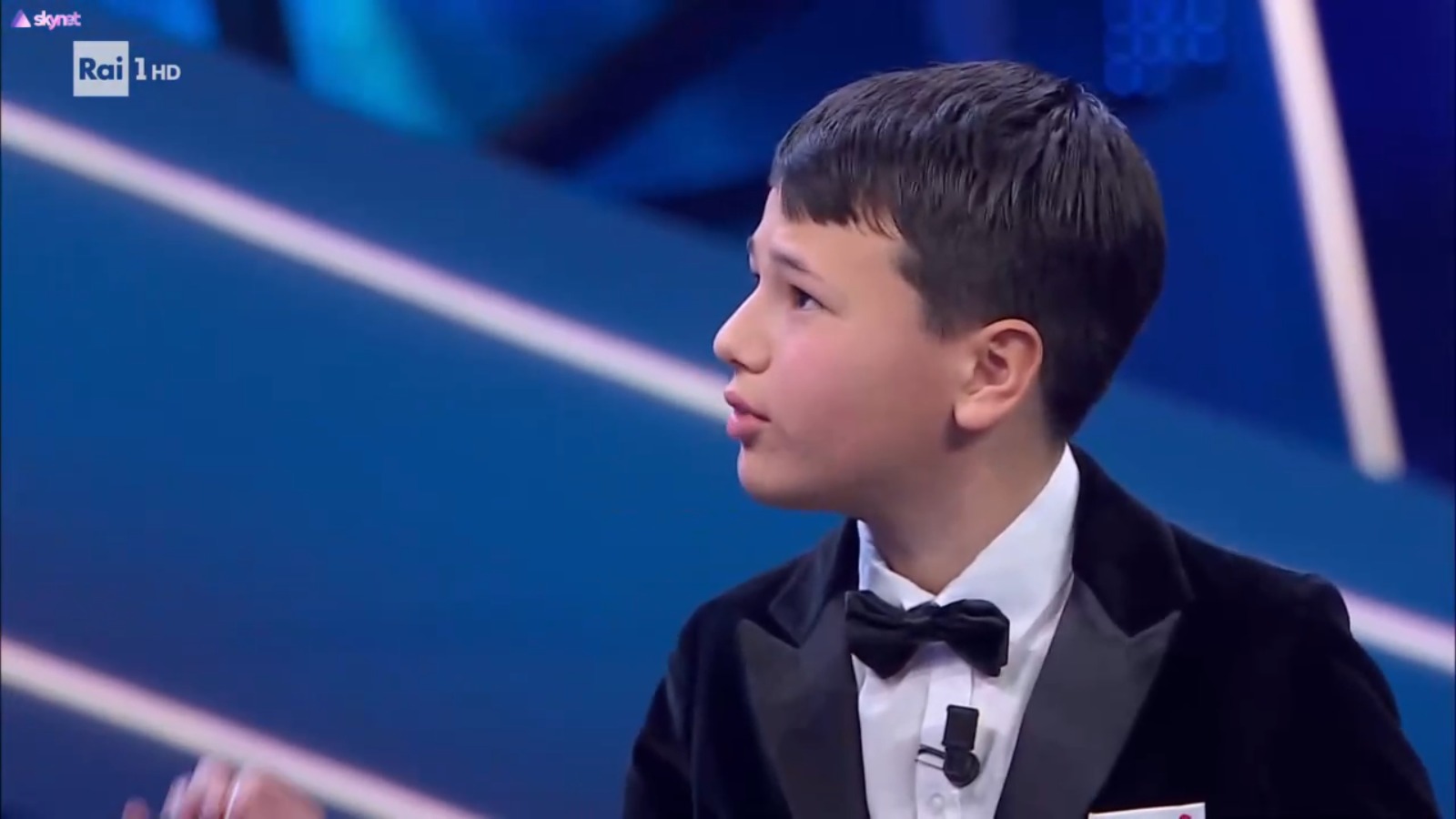 Chi è Mario Di Leva, il baby tifoso del Napoli a Sanremo